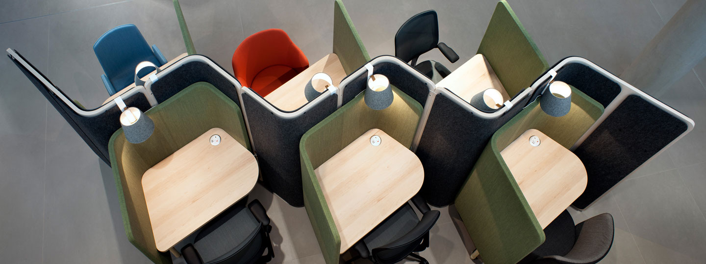 Office Booths - Woodbulk